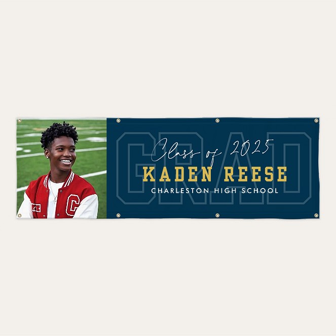 Big Grad | Custom Banners | Simply to Impress