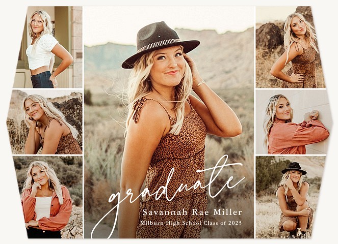 Scripted Collage | Graduation Cards