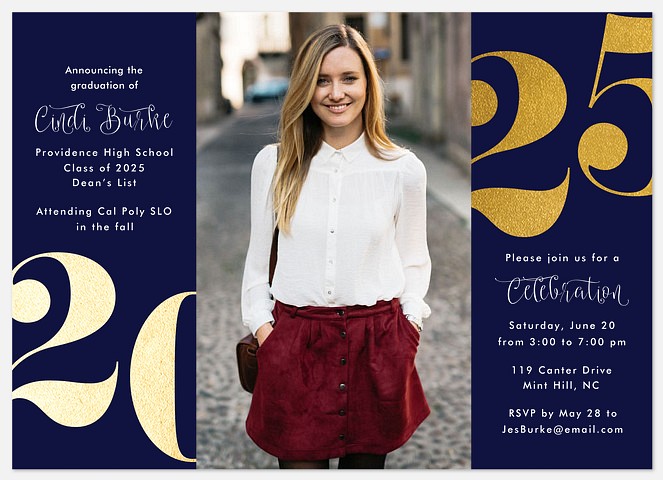 Time to Celebrate | Graduation Invitations | PhotoAffections