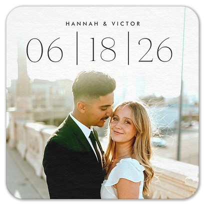 Simple Date | Custom Coasters | Simply to Impress