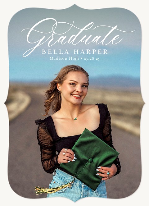 Scripted Ends | Graduation Invitations
