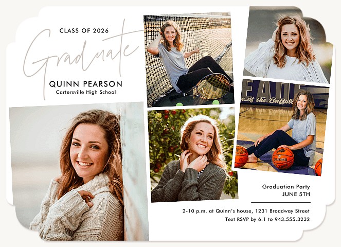 Frame by Frame | Graduation Invitations