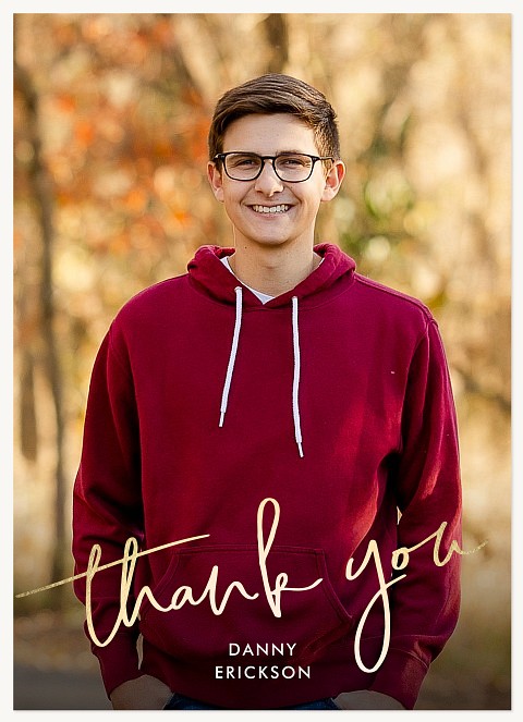 Shining Thank You | Thank You Cards