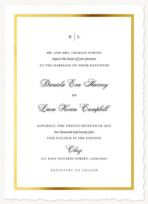 Royal Wedding Invitations Wording