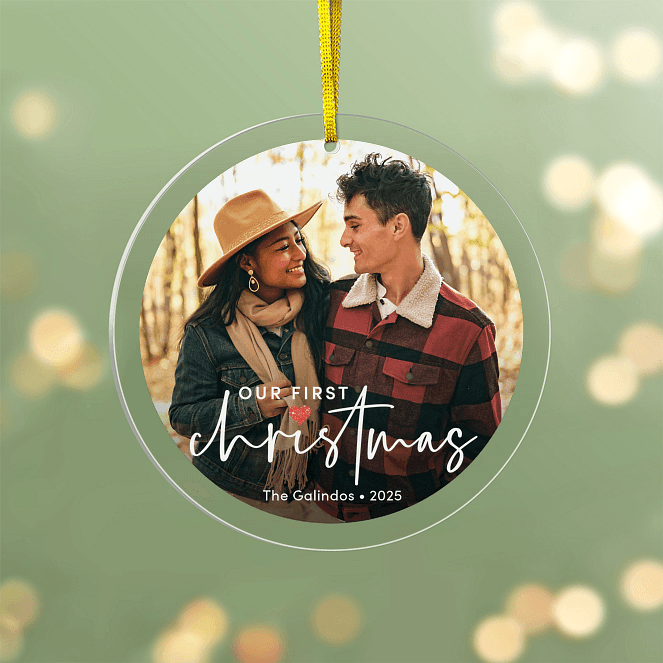 Our First Christmas | Personalized Ornaments