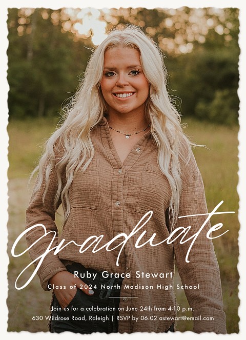 Overlay Script | Graduation Cards