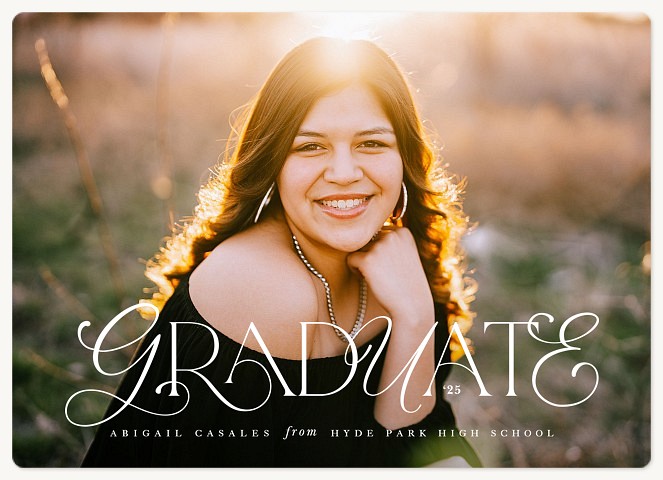 Script + Serif | Graduation Announcements