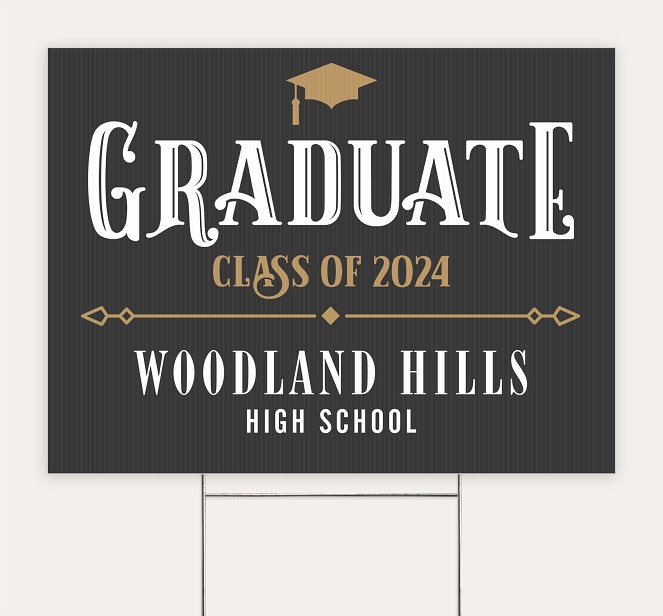 Proud Graduate | Custom Yard Signs