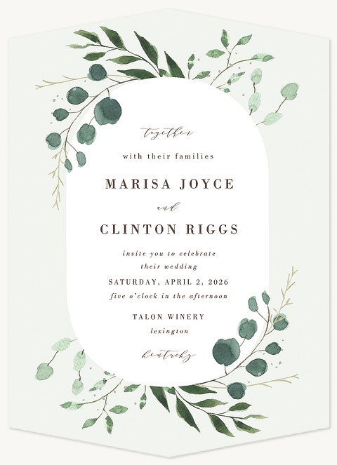 Evergreen Spruce | Wedding Invitations
