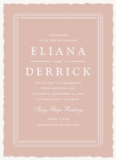 Classic Frame | Wedding Invitations