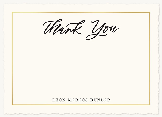 Formal Frame | Thank You Cards