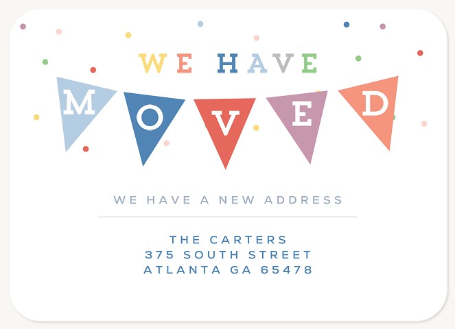 Moving Banner | Moving Announcements