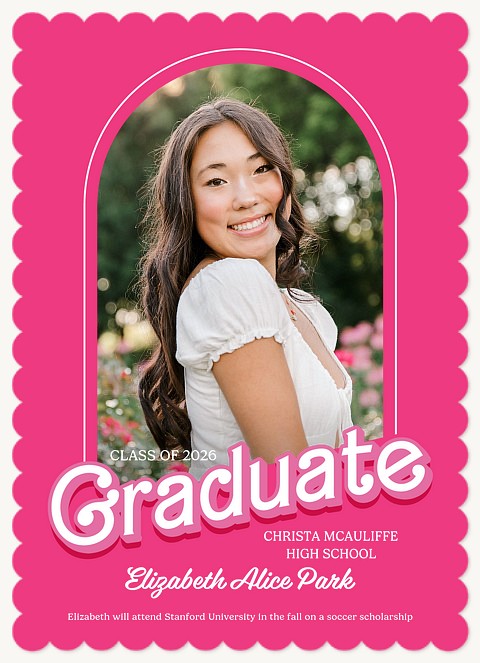 Pretty in Pink | Graduation Announcements