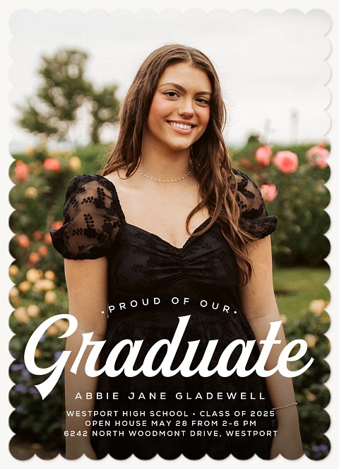 Vintage Lettering | Graduation Announcements