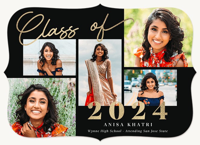 Golden Sentiment | Graduation Cards