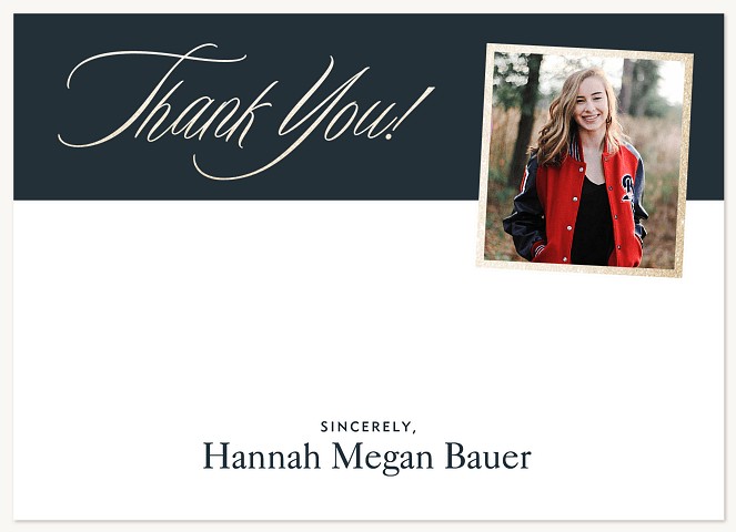 Golden Snap | Thank You Cards